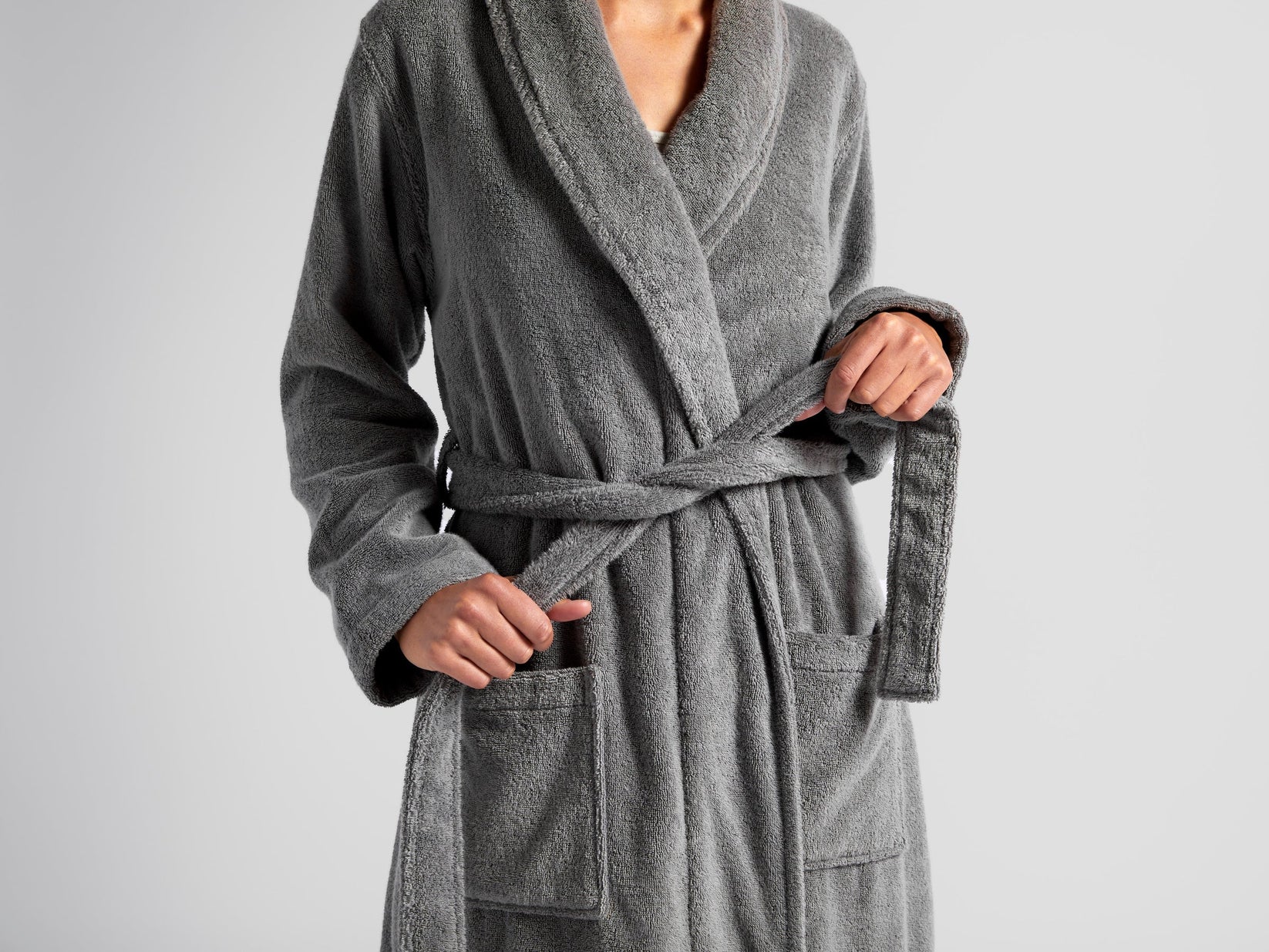 Classic Turkish Cotton Robe (Stone) – Parachute Home