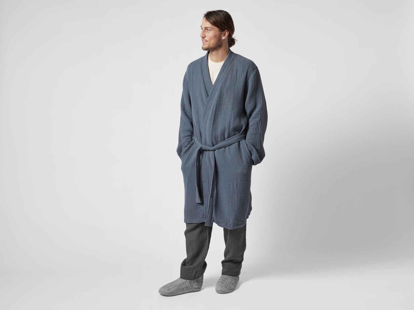 Cloud Cotton Robe (Dusk) – Parachute Home