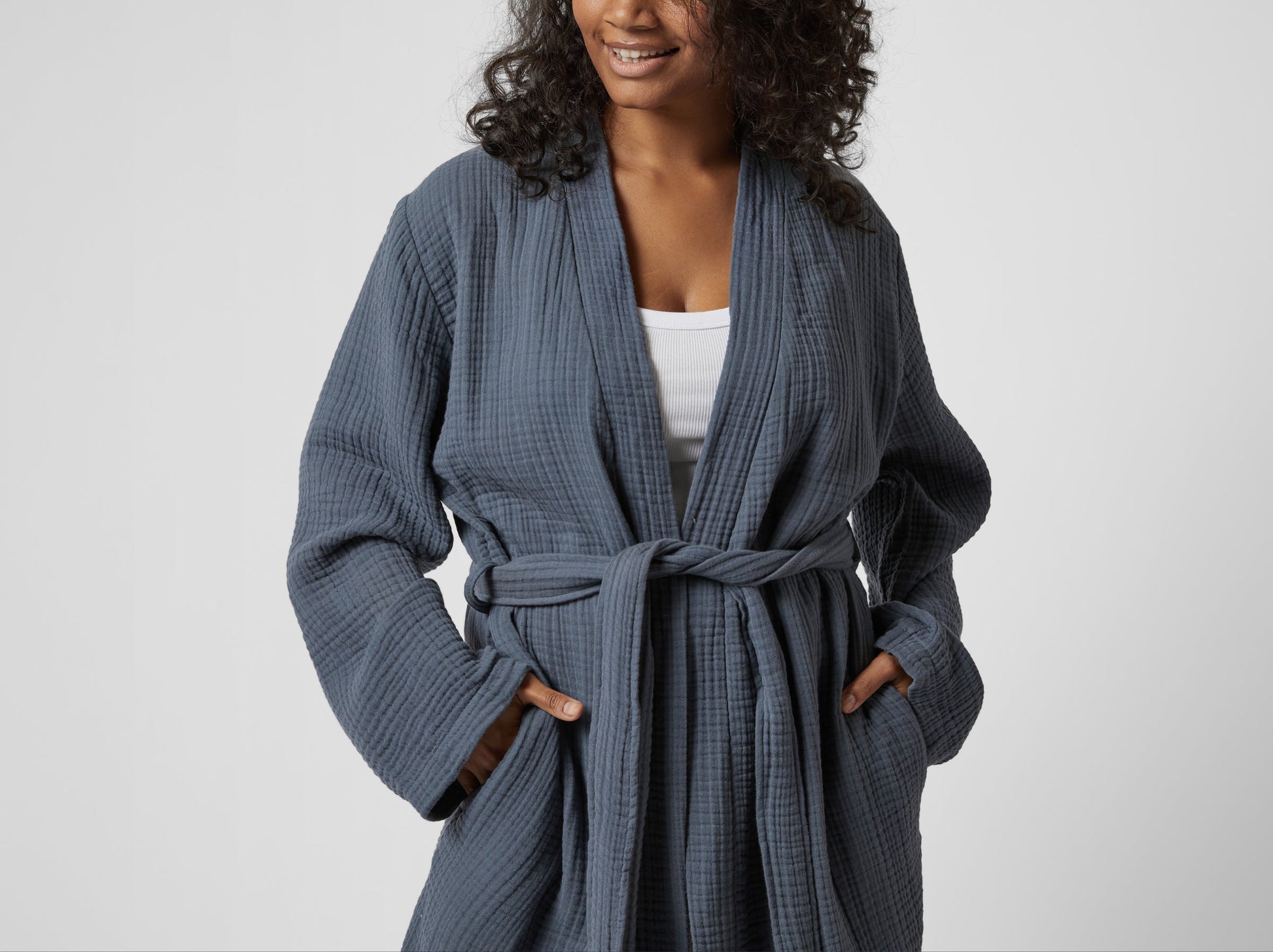 Cloud Cotton Robe (Dusk) – Parachute Home