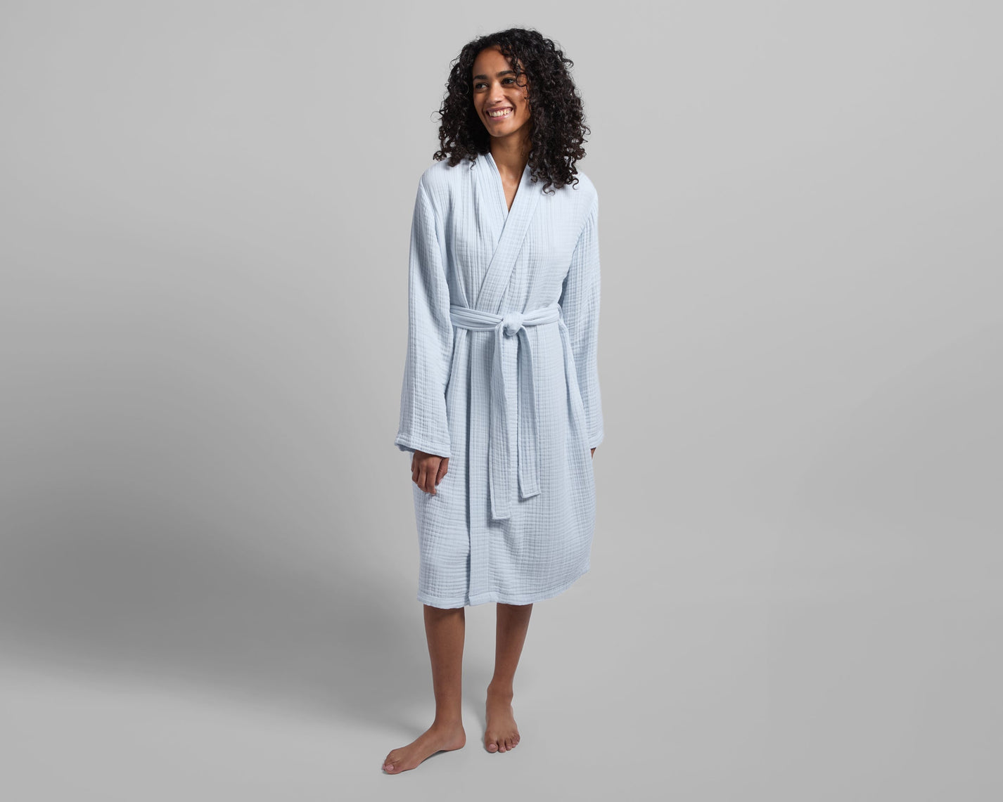 Cloud Cotton Robe (Lagoon) – Parachute Home