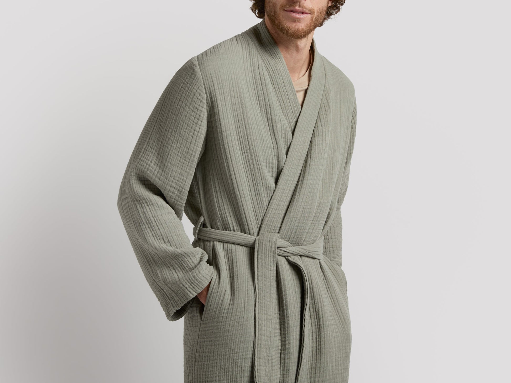 Cloud Cotton Robe (Moss) – Parachute Home