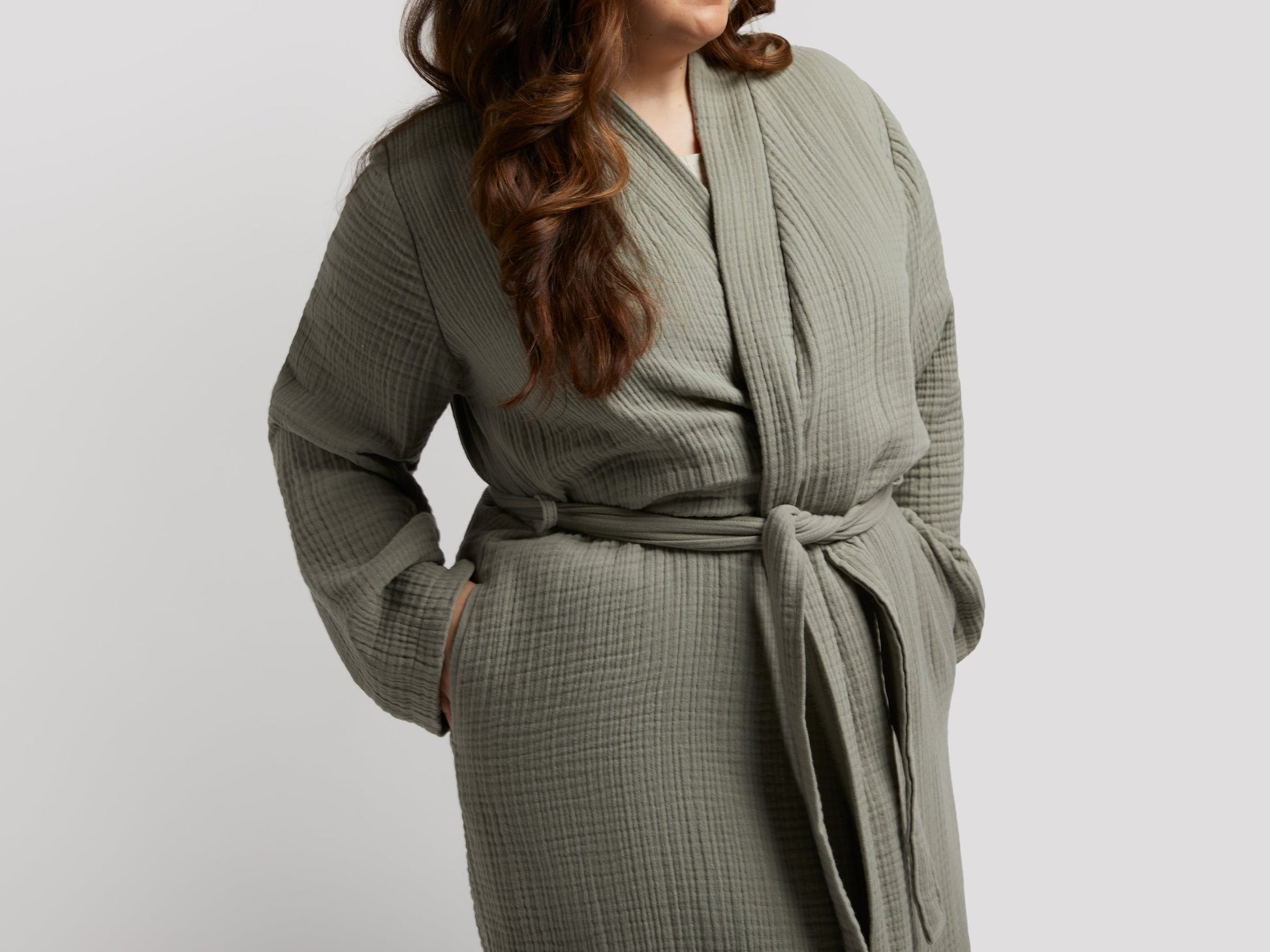 Cloud Cotton Robe (Moss) – Parachute Home