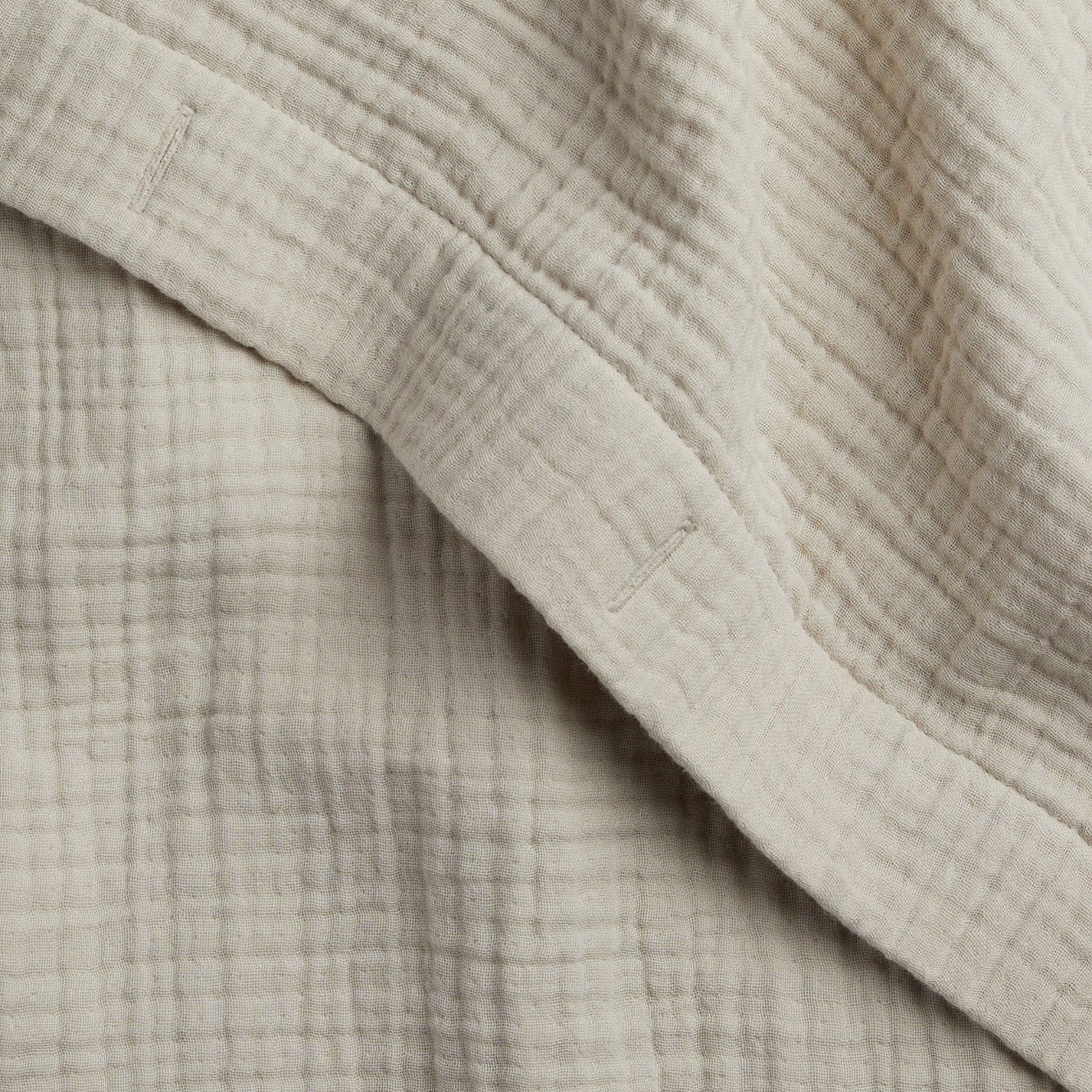 Organic Cloud Cotton Shower Curtain (Bone) – Parachute Home