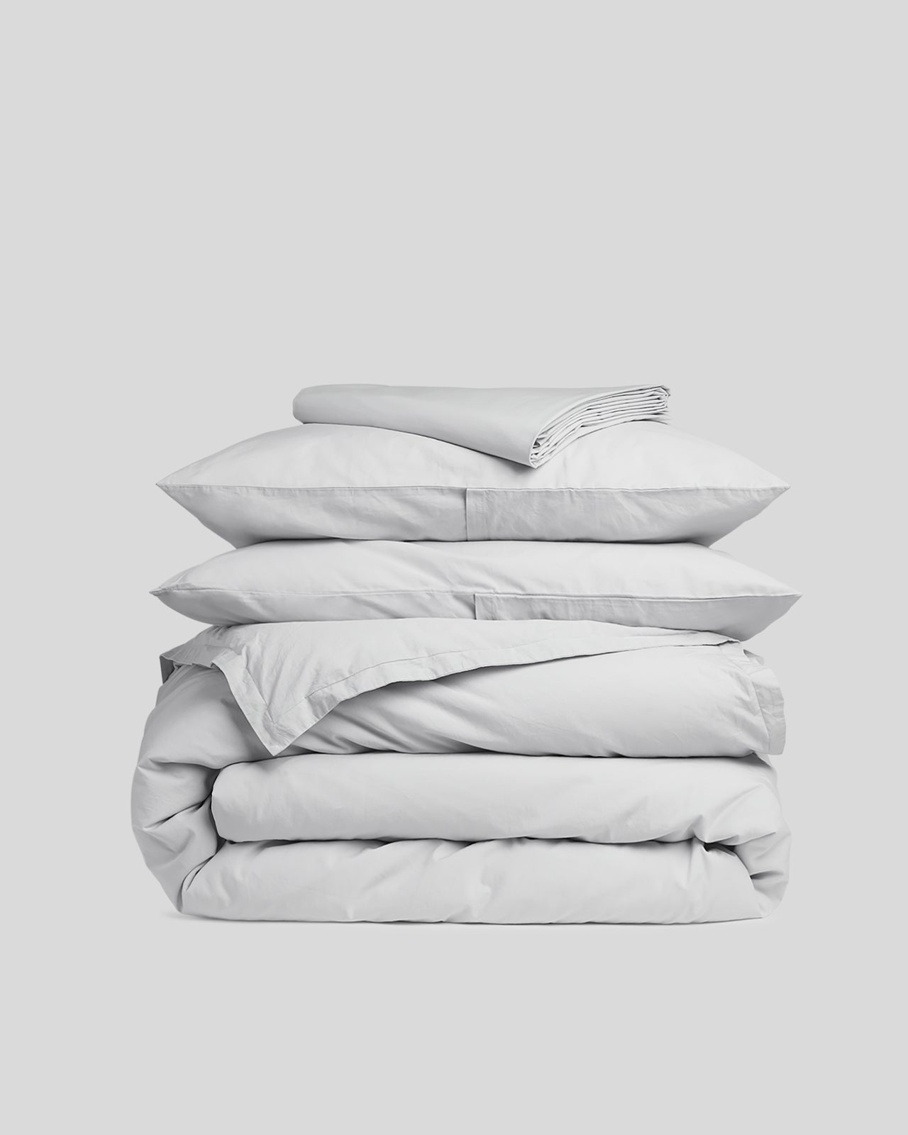 Percale Venice Set - Light Grey F/Q – Parachute Home